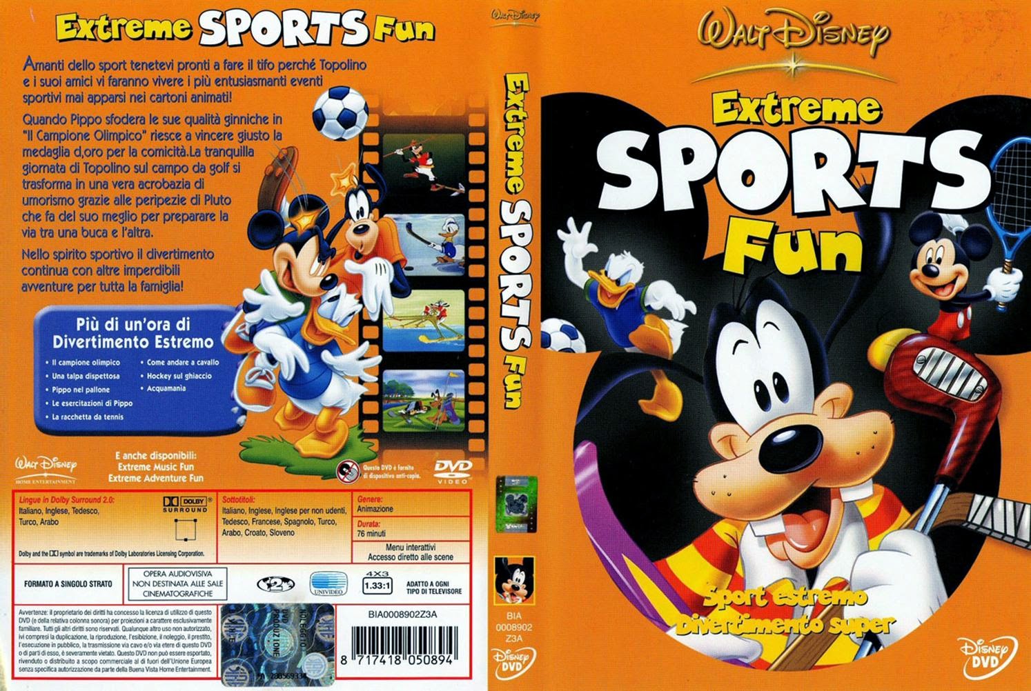 Disney Animazione: Extreme Sports Fun - DVD