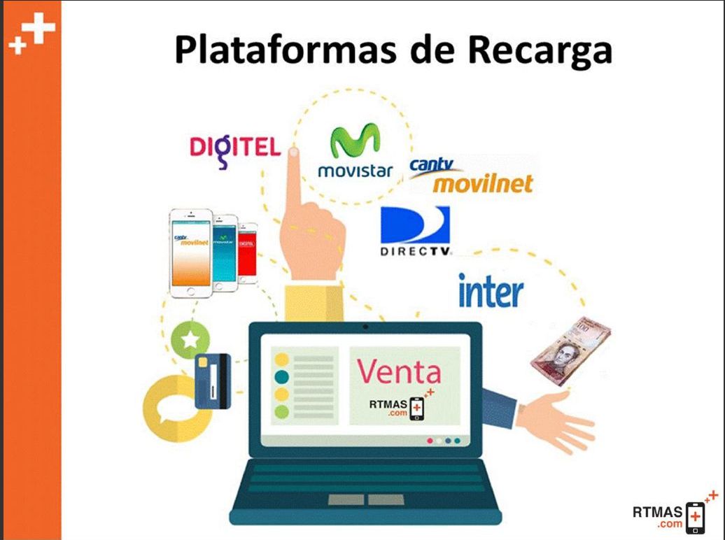¡Recarga online para celular y TV de Movilnet, Digitel, Movistar, Intel ...