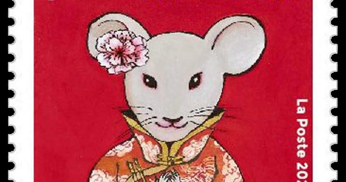 GULFMANN STAMPS WORLD: FRANCE ~ 2020 CLNY - Year of Mouse