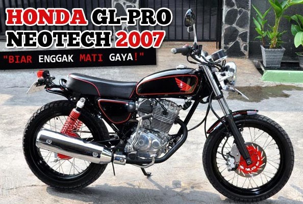 Berikut Cara Modifikasi Honda GL Pro 1997