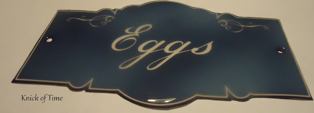 How To Make an Antique Enamel Sign from Knick of Time Interiors