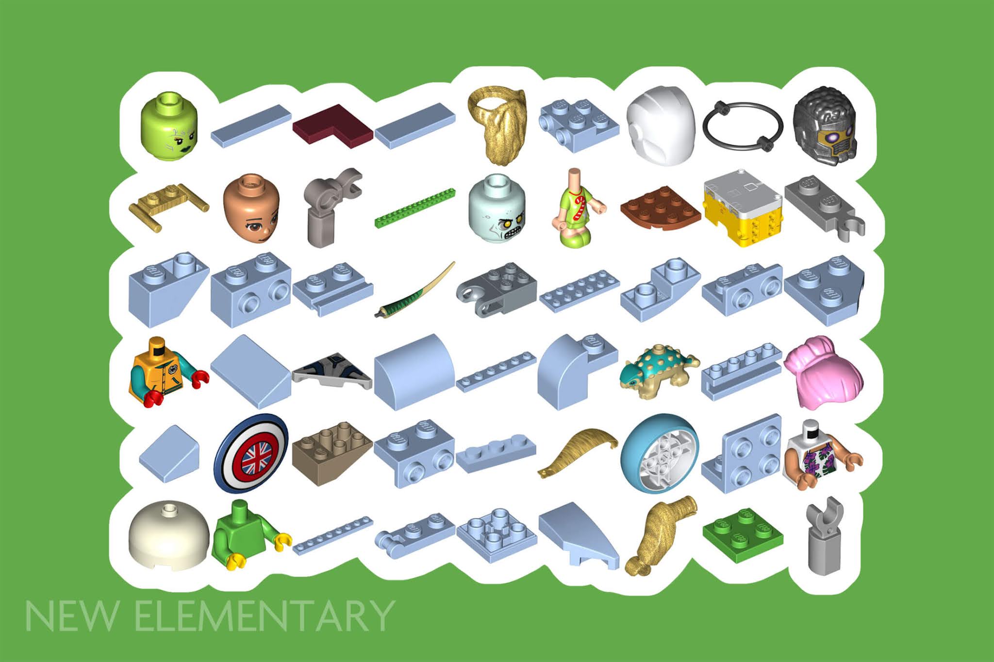What new LEGO® pieces were released in September 2021? | New Elementary ...