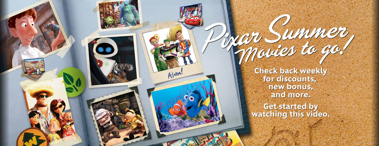 Pixar and Beyond: Pixar Summer Movies To Go