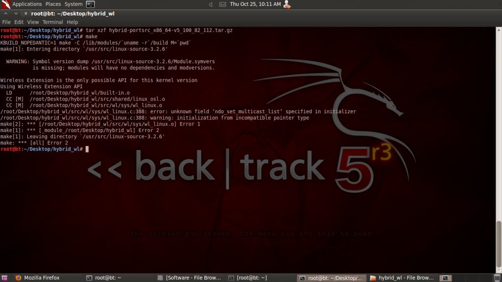 Hal Yang Perlu Dilakukan Setelah Install BackTrack 5 r3