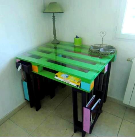 Kitar Semula - Kerusi Meja Dari Pallet Terbuang - Relaks Minda