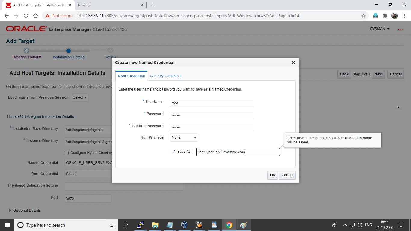 Oracle Database Commands and Practical Examples: OEM13c - Add agents on ...