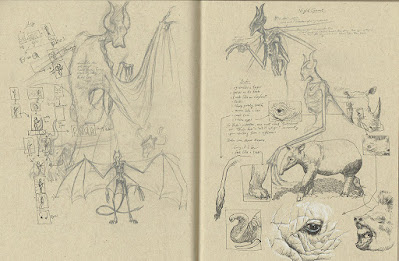 Drawing is Neat: H.P. Lovecraft's Night-gaunt: The Tickling Terror