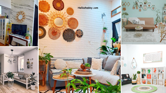 6 Ide Dekorasi Dinding Agar Interior Ruang Tamu Lebih Kece ...