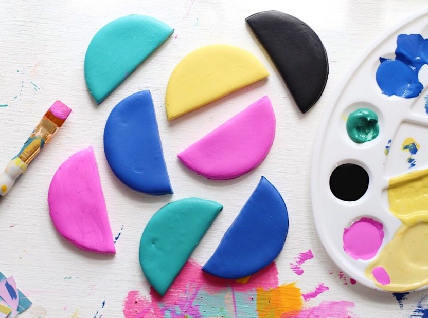 DIY Mix and Match Clay Coasters