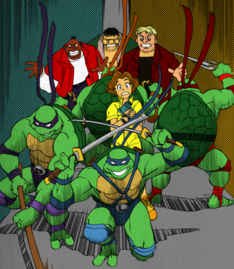 TMNT Entity: Mutant Turtles Gaiden: Complete Volume .cbr!