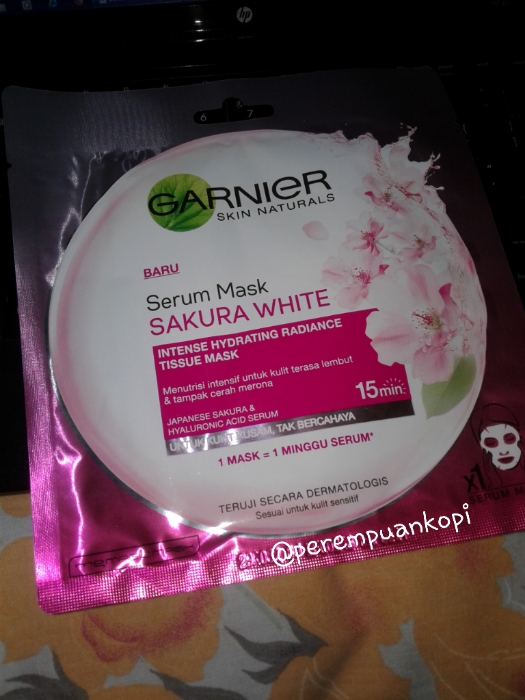[Review] Garnier Serum Mask, Skin Care Praktis dalam Masker Tissue ...