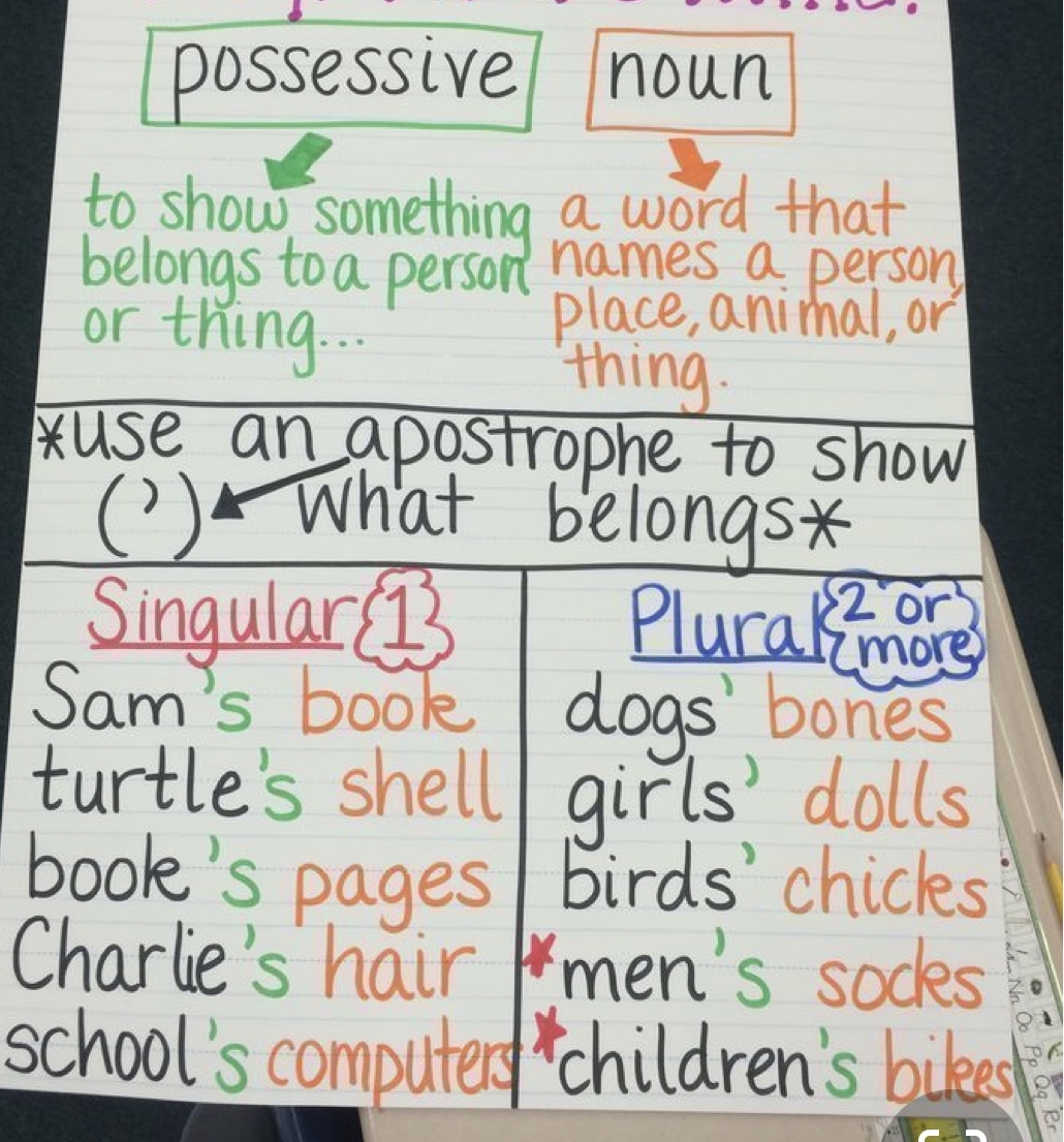Possessive Nouns (04.5)