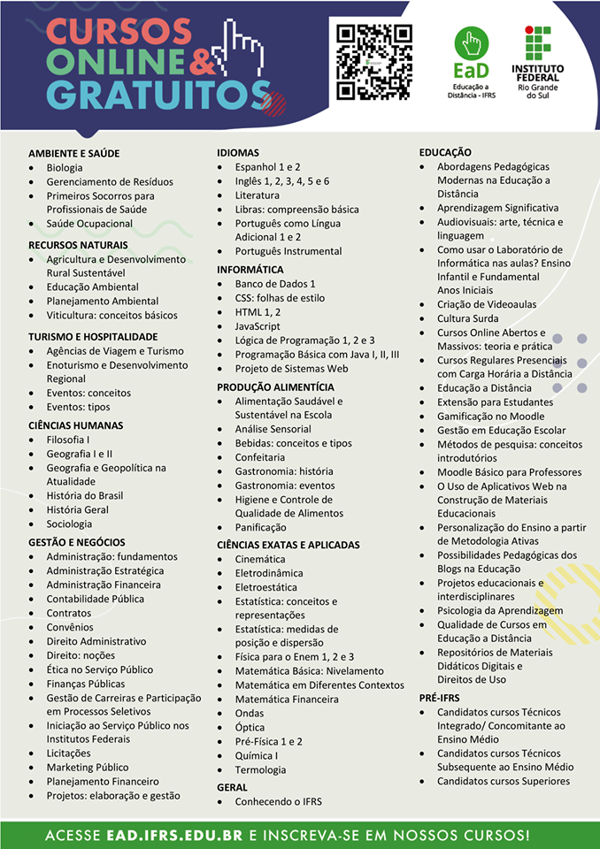 Catalogo De Cursos Formandoonline