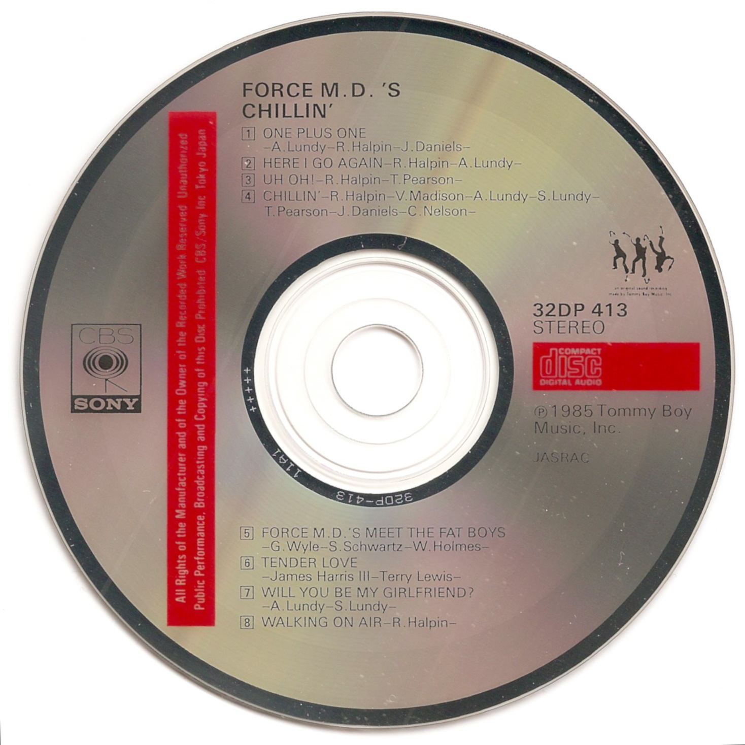 The First Pressing CD Collection: Force M.D.'s - Chillin'