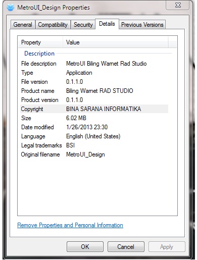 BILING WARNET RAD STUDIO