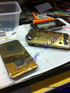 Magic Mobile: Iphone 4 Gold Plated Full Set