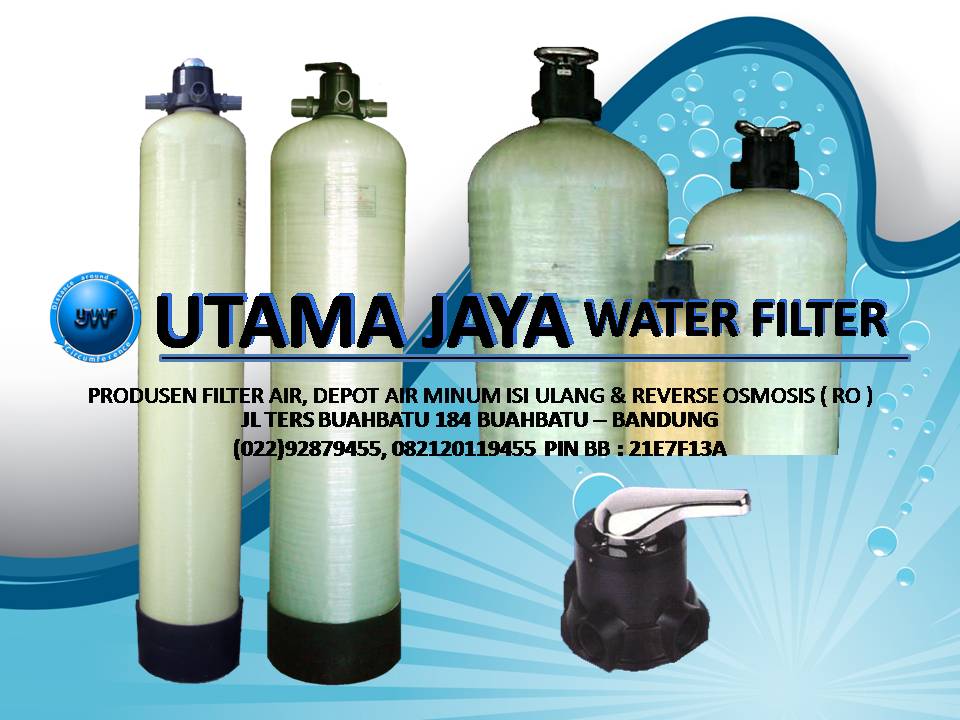 DEPOT AIR MINUM MURAH BANDUNG: FILTER AIR FRP / FIBER