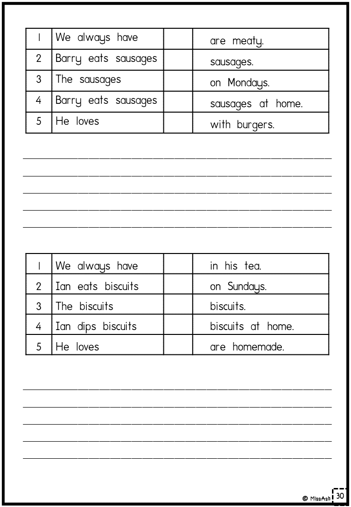 ASH THE TEACHER: Year 3 Step by Step Writing Module Part 1