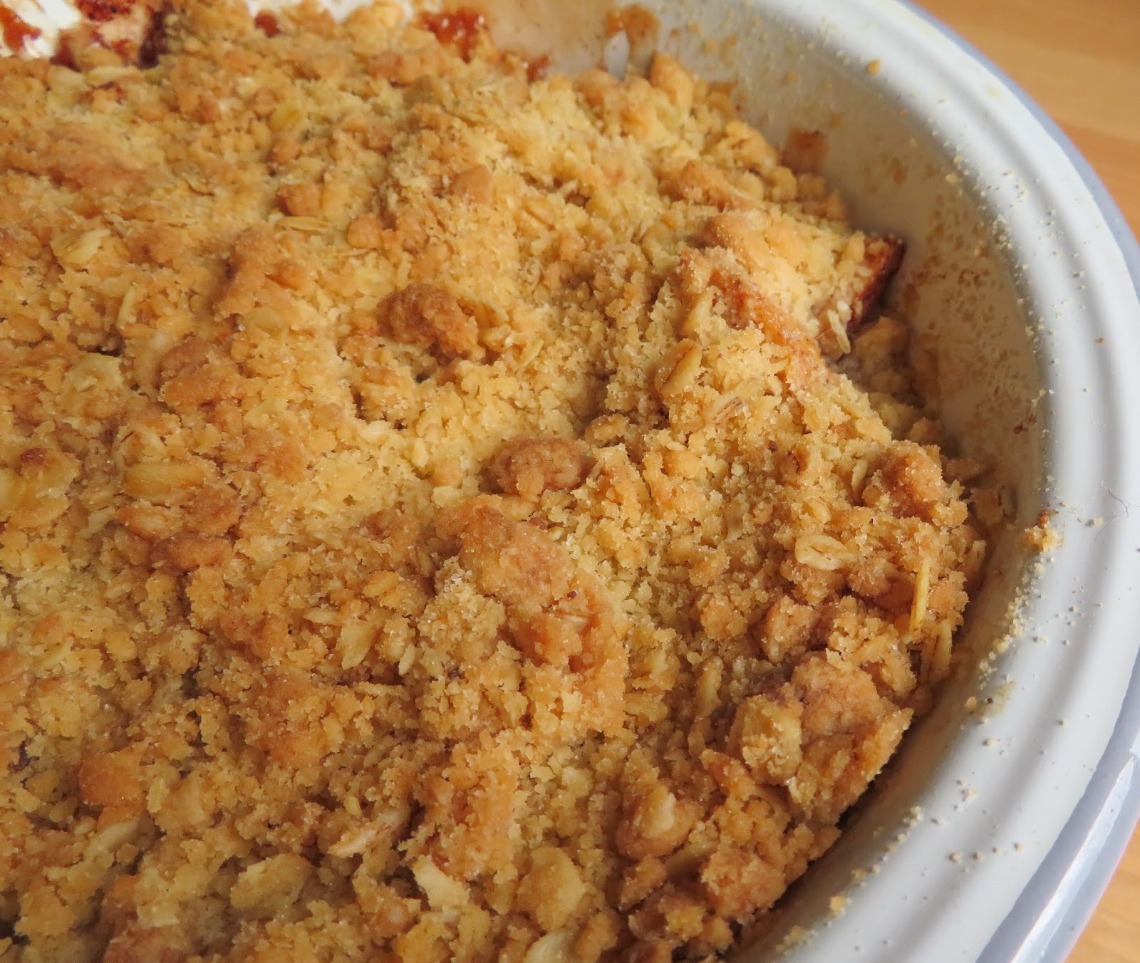 Oaty Apple Crumble | The English Kitchen
