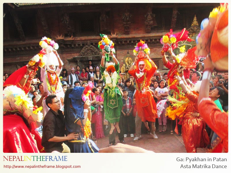 Ga: Pyakhan in Patan (Asta Matrika Dance) :: Nepal In The Frame