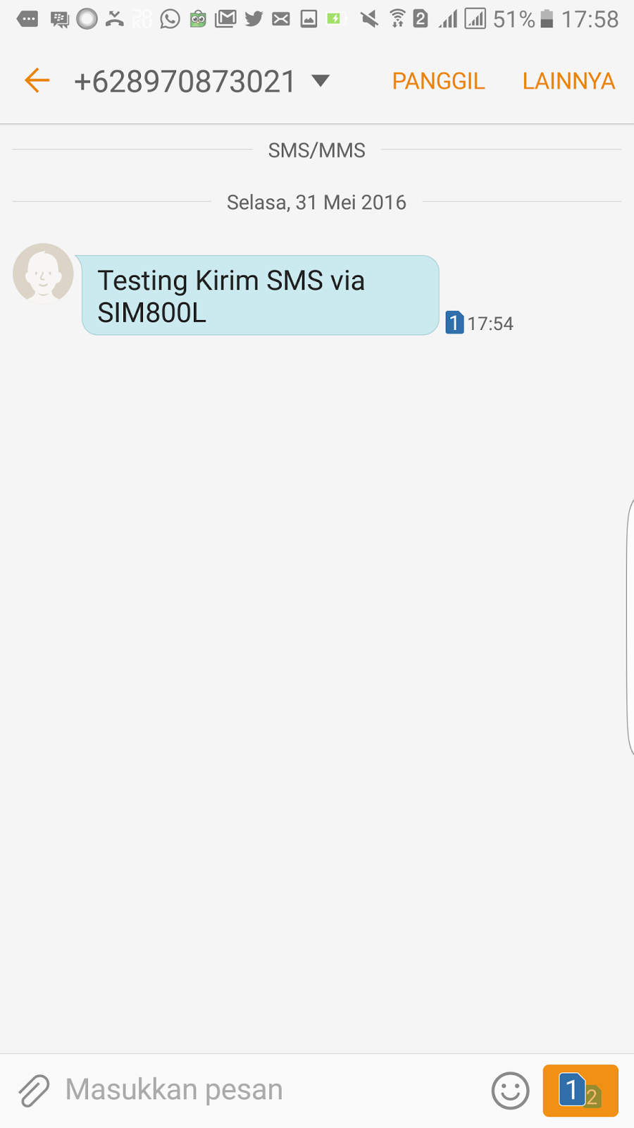 SIM800L GSM/GPRS Module to Arduino | Belajar Arduino