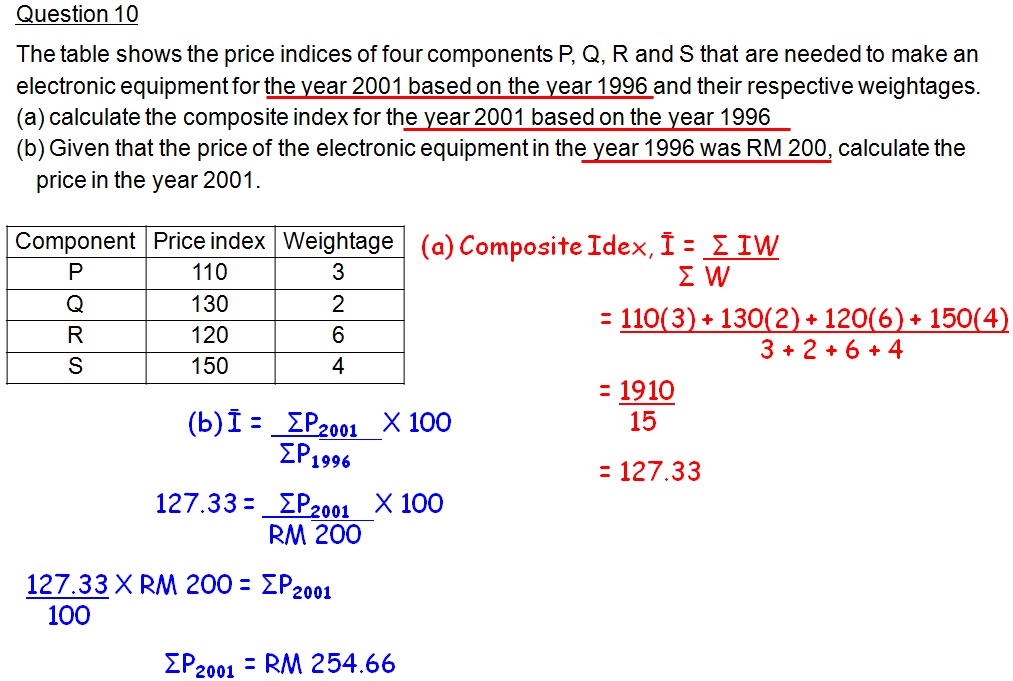 Aay Tuition F4 Add Math Chapter 10 Index Number Q8 ~ 12