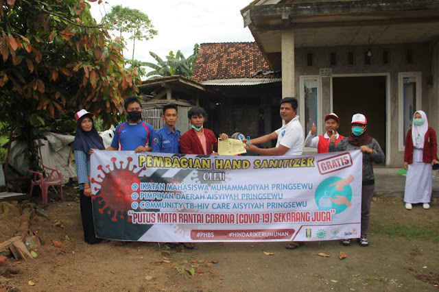 Community TB-HIV Care 'Aisyiyah Pringsewu menunjukkan kepeduliannya ...