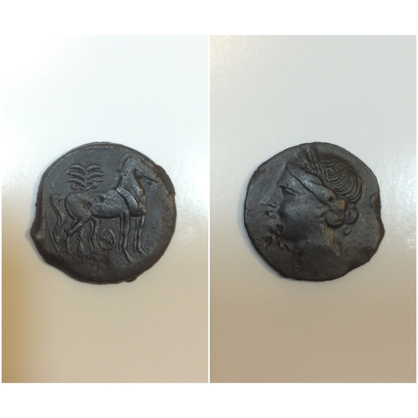 Orbis Coins and Maps: Ancient Carthage, Hannibal Era, Very Fine ...