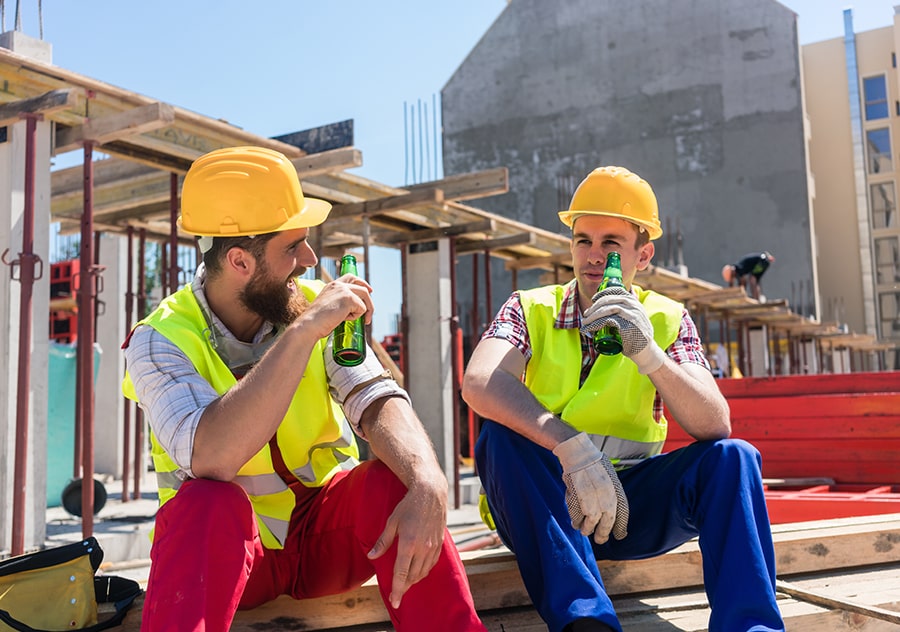 Why construction workers are addicted to alcohol - Health Guild News ...