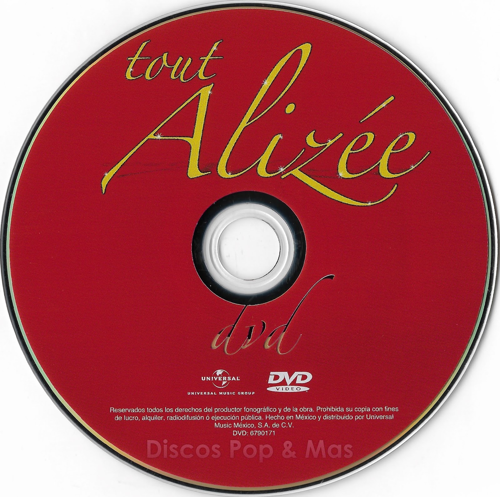 Discos Pop & Mas: Alizée - Tout Alizée