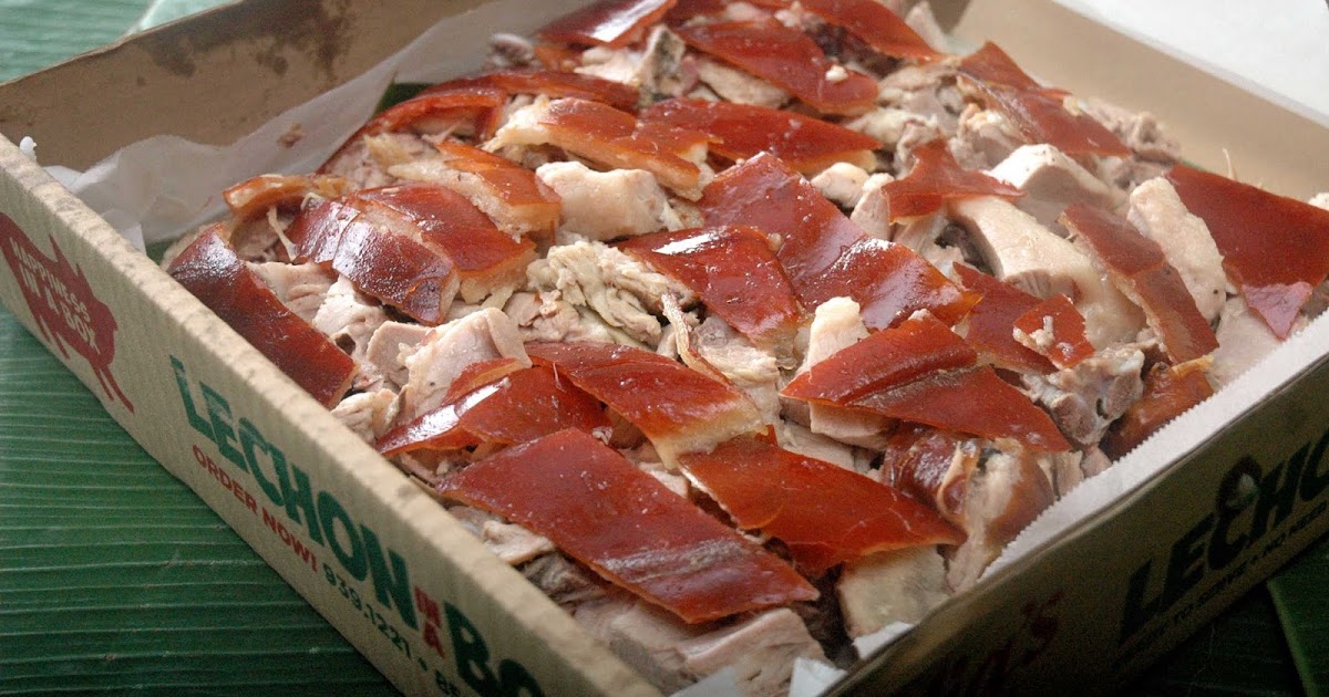 DUDE FOR FOOD: Happiness in a Box: The New Lechon-In-A-Box by Lydia's ...