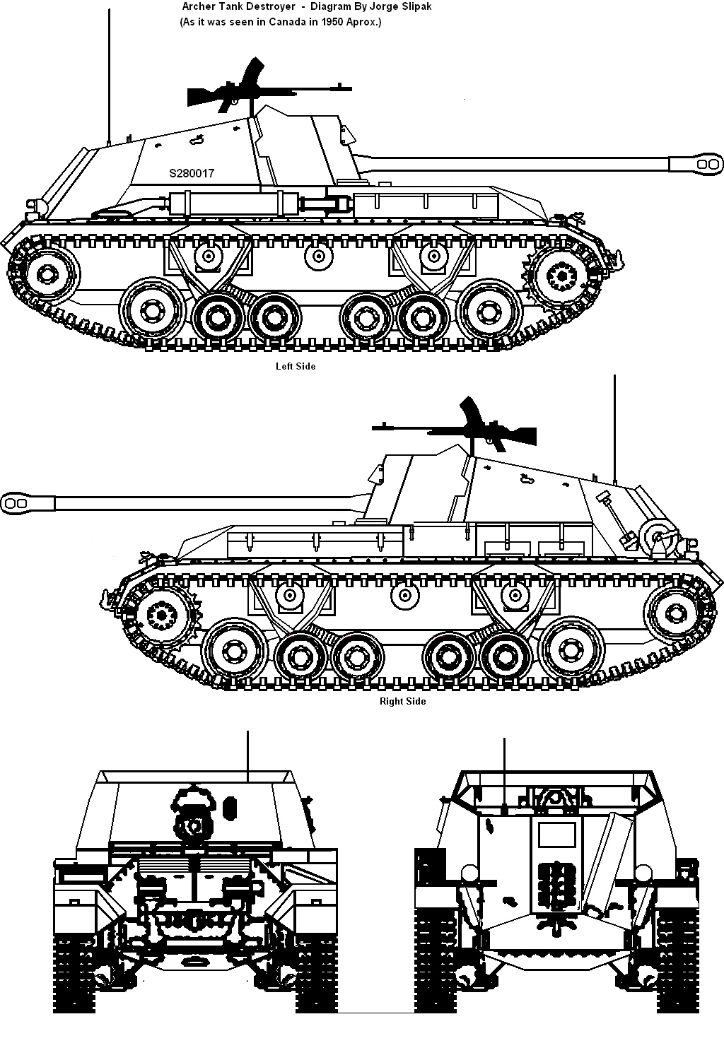 The Archer Tank Destroyer Blueprints: October 2013