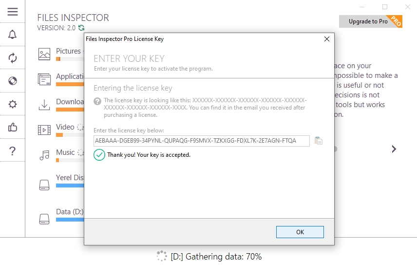 Files Inspector Pro - Ücretsiz Lisans