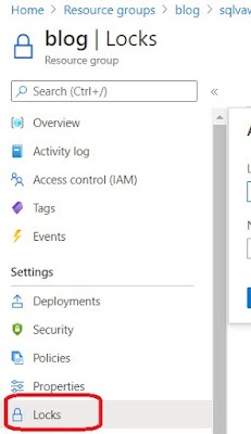 How to Lock your Azure Resources?