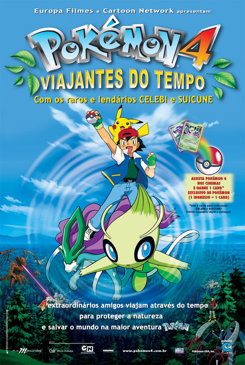 pokémon super-mestre: Filmes
