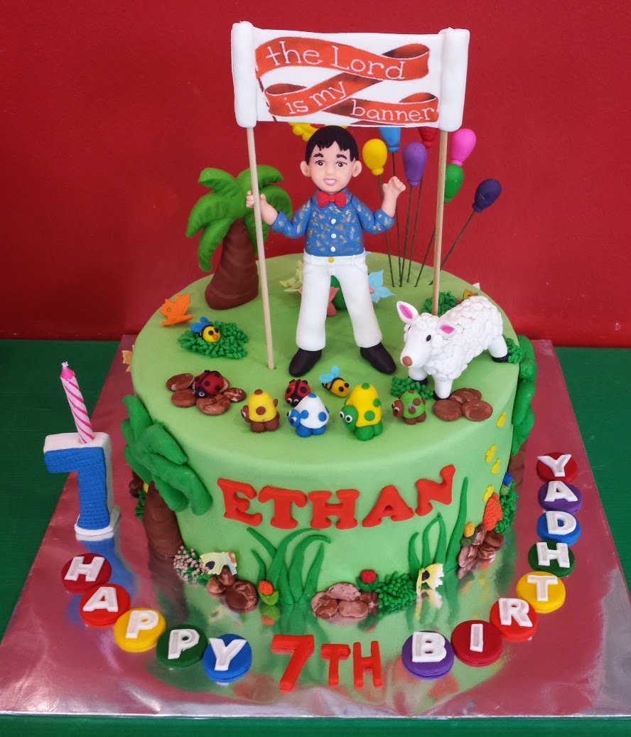 Yochana's Cake Delight! : Ethan's 7th birthday