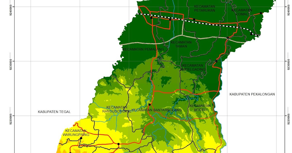 PETA KABUPATEN PEMALANG