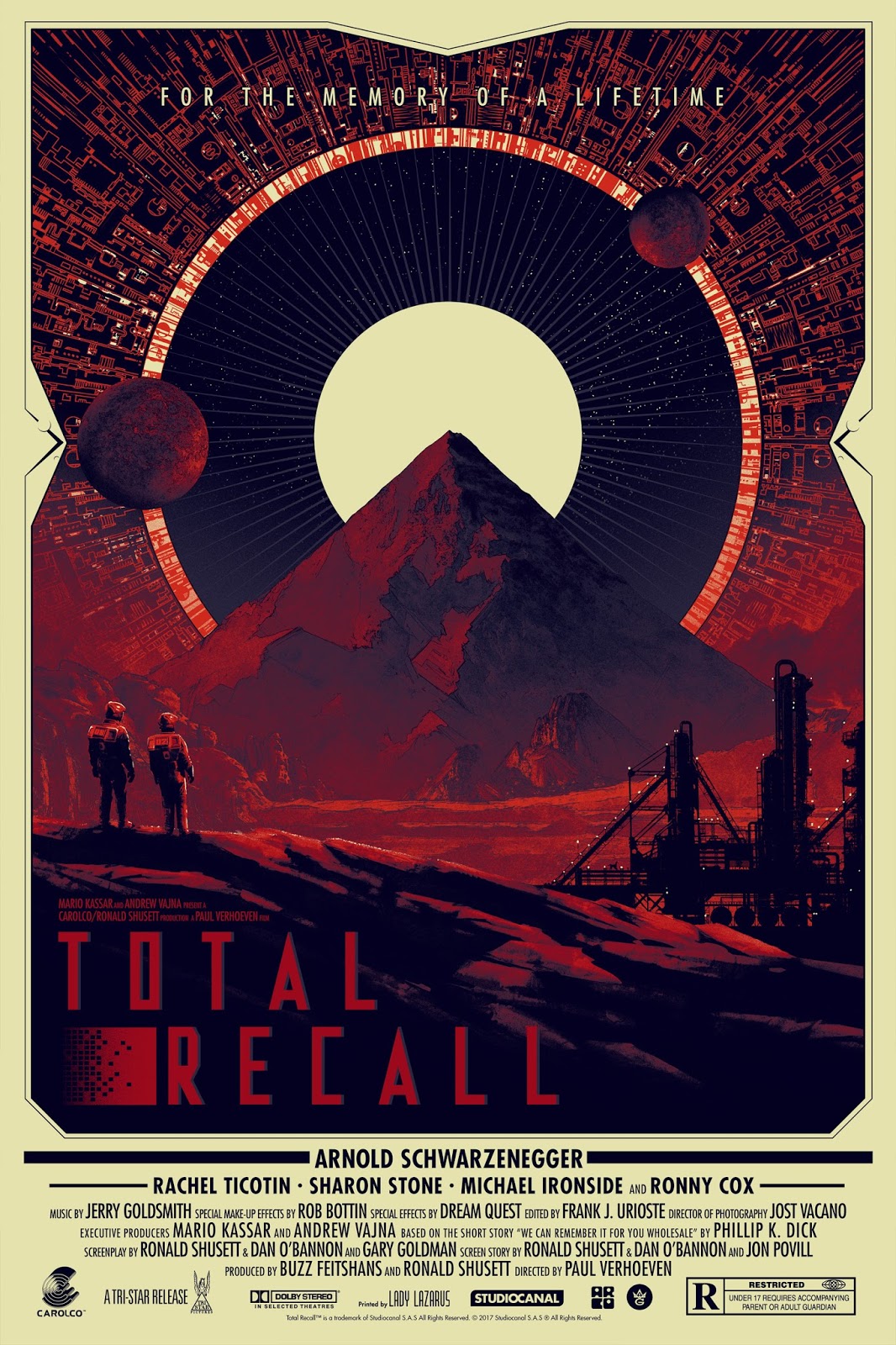 INSIDE THE ROCK POSTER FRAME BLOG: Matt Ferguson Total Recall Movie ...