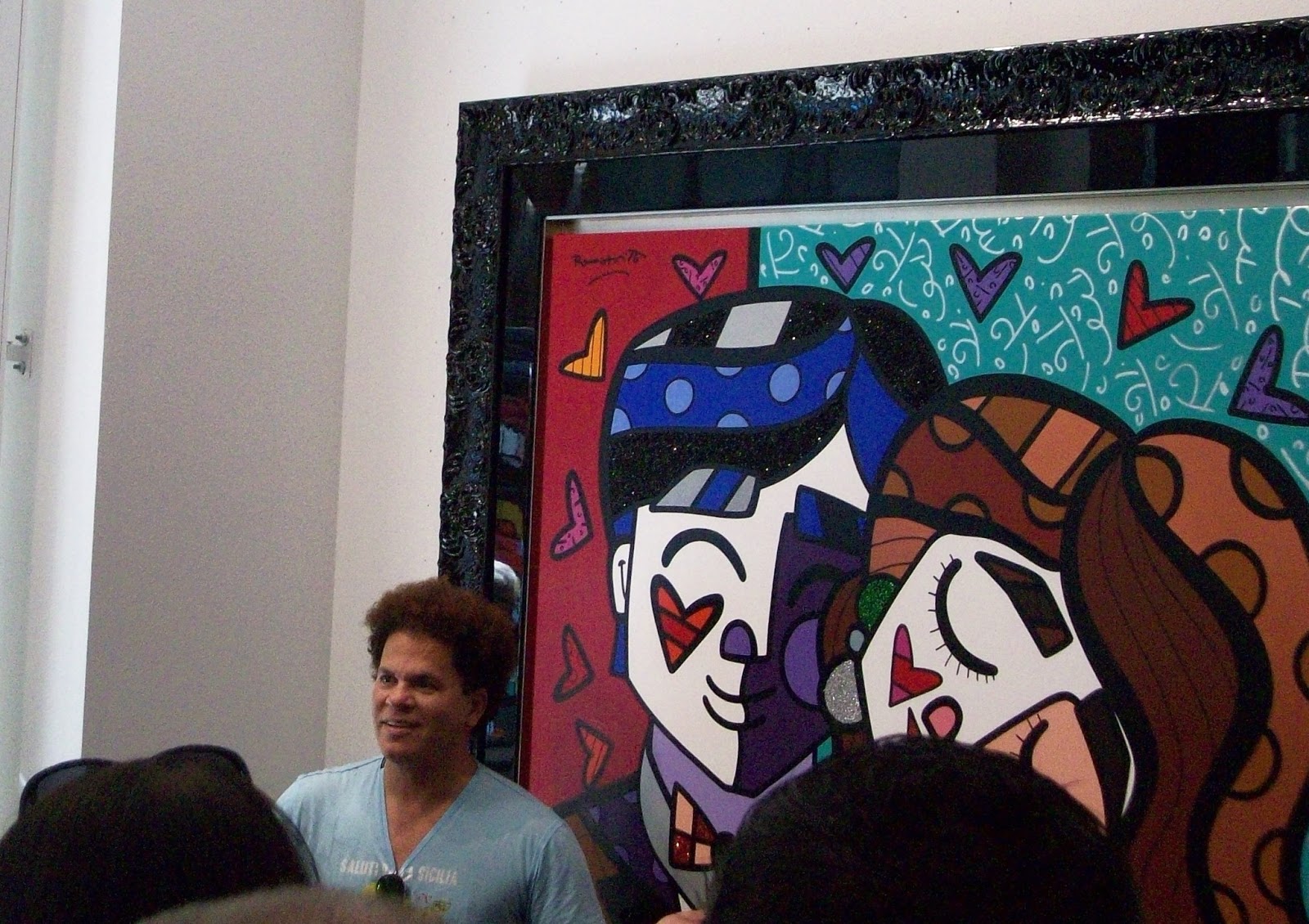 AlStyle76: Pop-Art artist Romero Britto in Hamburg