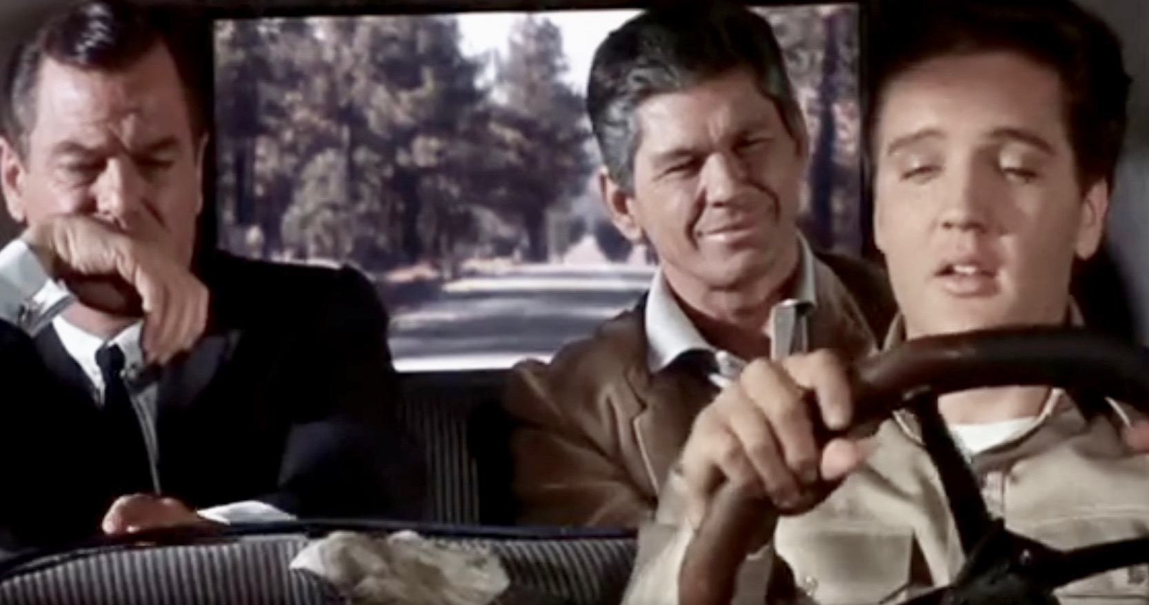 cult film freak: CHARLES BRONSON TRAINING ELVIS PRESLEY IN 'KID GALAHAD'