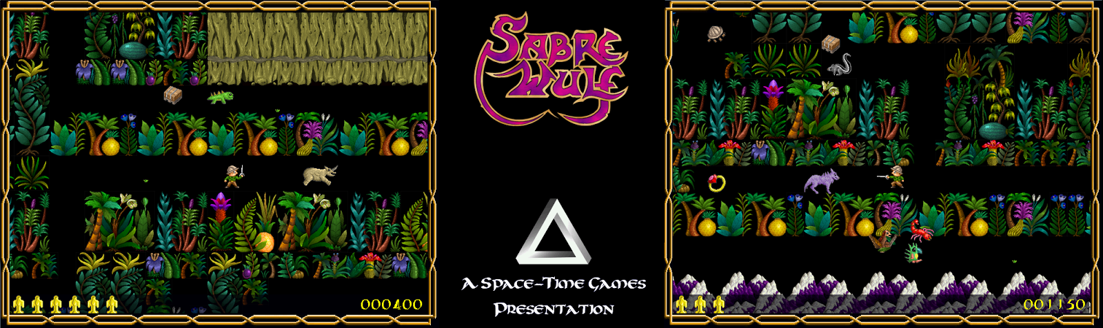 FRGCB - Finnish Retro Game Comparison Blog: Sabre Wulf (Ultimate Play ...