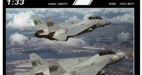 Amantes da Aviação: Grumman F-14A Tomcat VF-1 US Navy(Halinski) escala 1/33