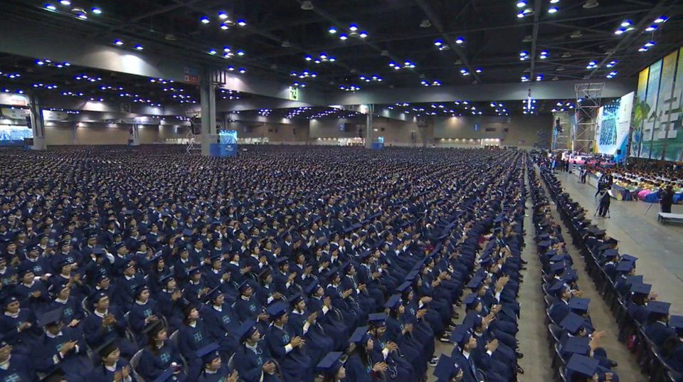 103,764 graduates take part in “Unprecedented Light of the World ...