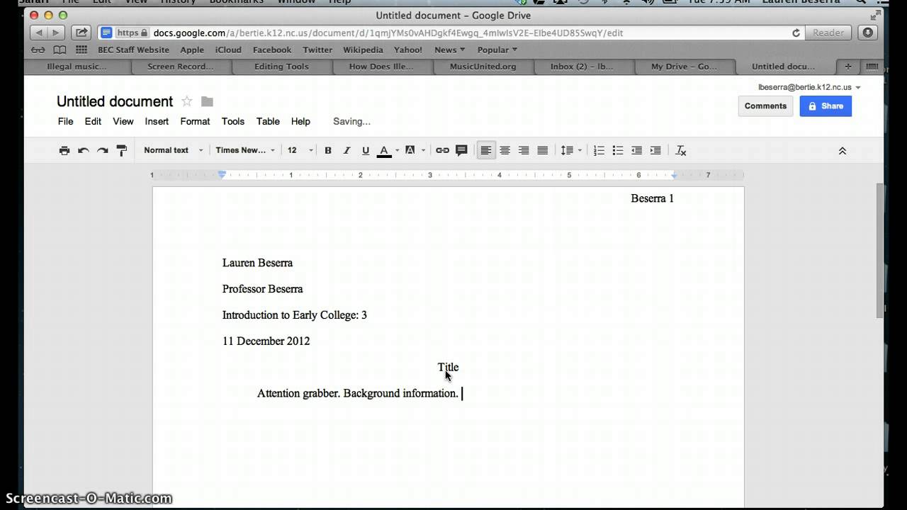 How To Put Your Paper In Mla Format Certificate Letter How To Put Your Paper In Mla Format Certificate Letter