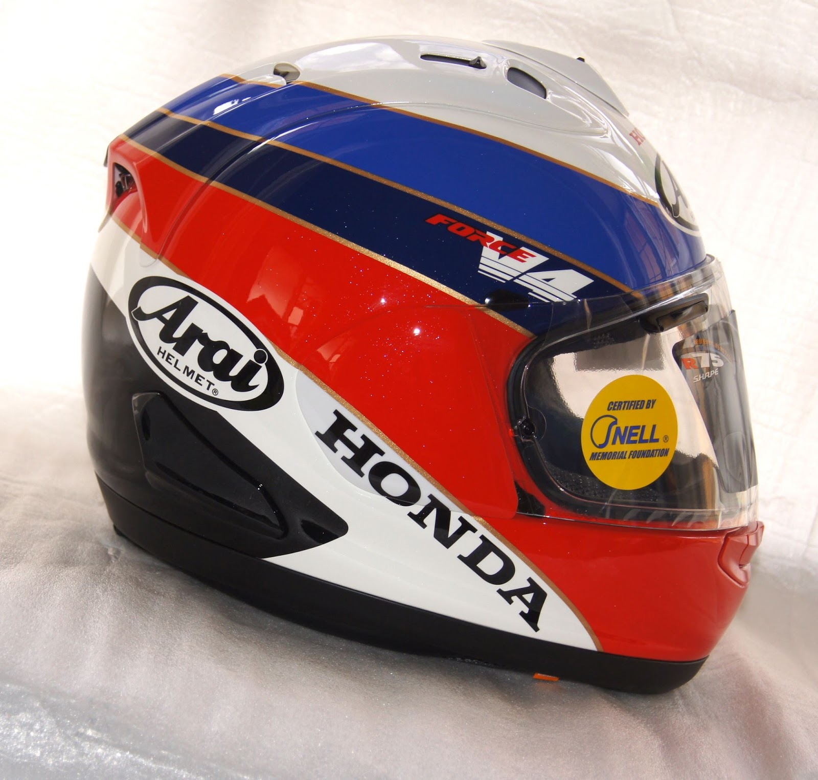 samurai‐bikers: Arai helmet RX-7X Corsair-X RX-7 V Honda HRC VFR750R ...