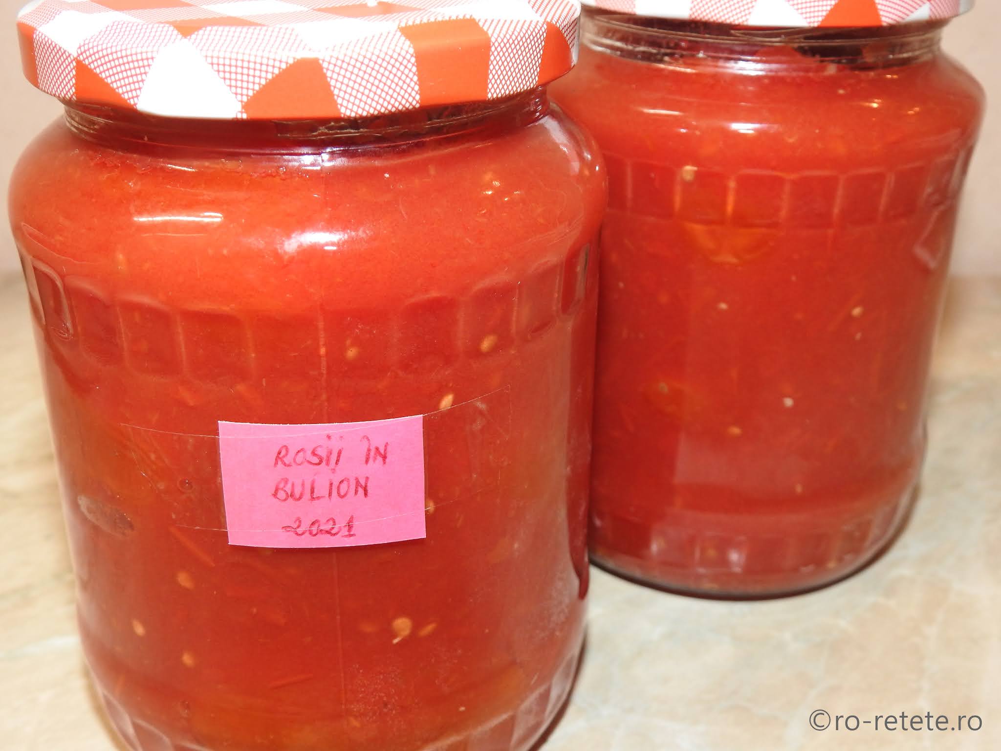 Rosii la borcan pentru iarna reteta | Retetetraditionaleromanesti.ro