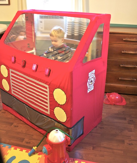 Ashbee Design: Fire Engine Toddler Bed • DIY