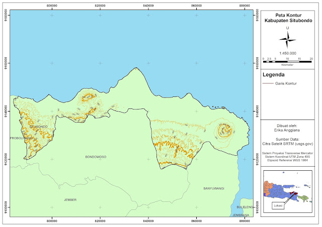 PETA KABUPATEN SITUBONDO