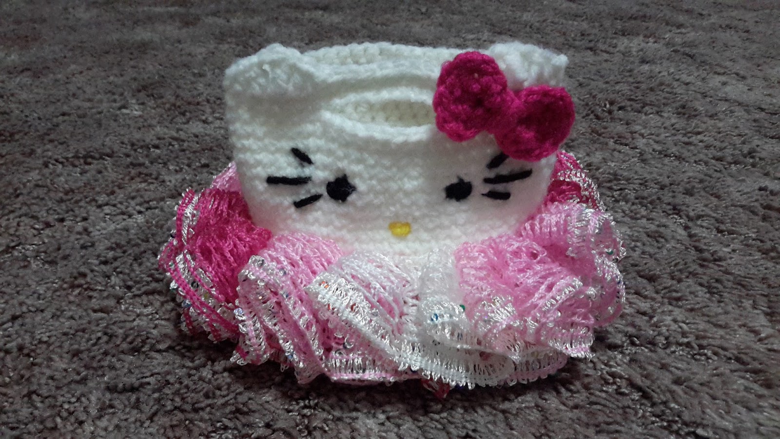 Naomi's Nifty Crochets: Crochet Hello Kitty Purse