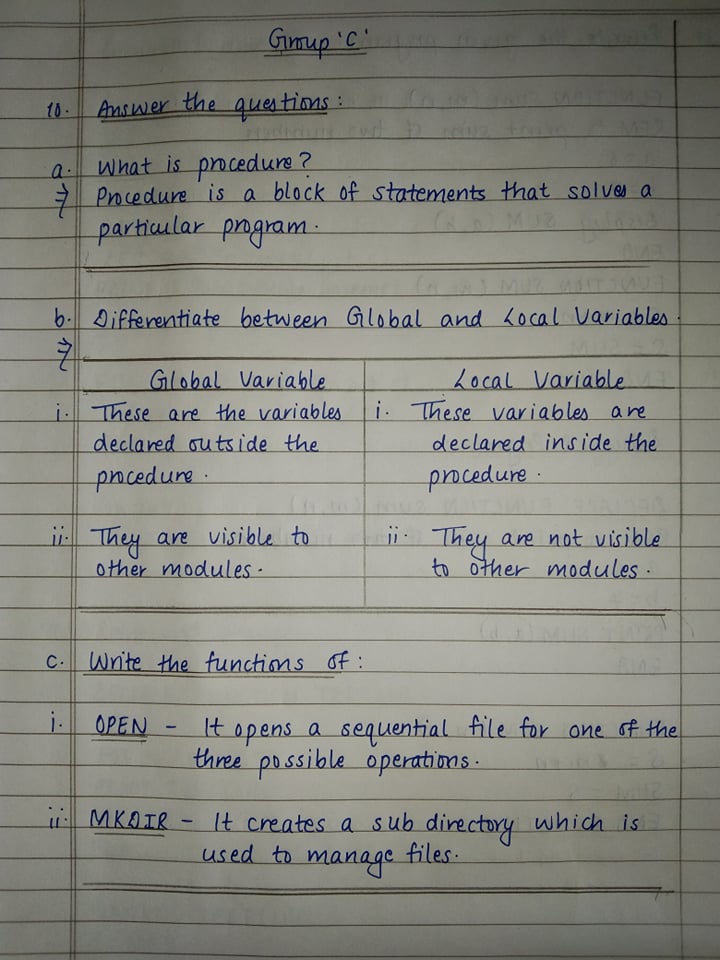 Qbasic Programming Solutions and SLC / SEE Computer Science Questions ...